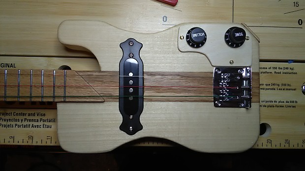 Cigar Box Guitar - Solid Body Electric | Reverb