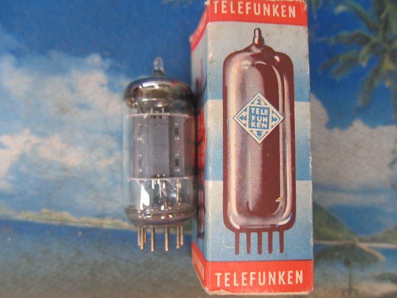 Vintage Telefunken 7247/12DW7 Preamp Driver Tube, West | Reverb