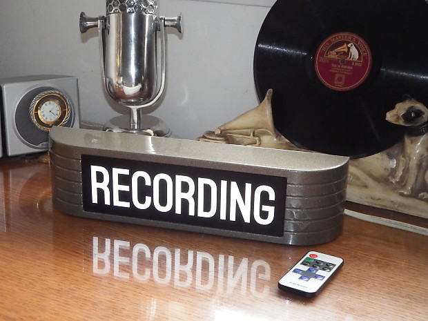 RECORDING WARNING LIGHT RCA STYLE REPLICA | Reverb Australia