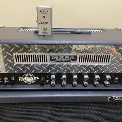 Mesa Boogie Triple Rectifier 2 Channel Head & 4X12 Rectifier | Reverb