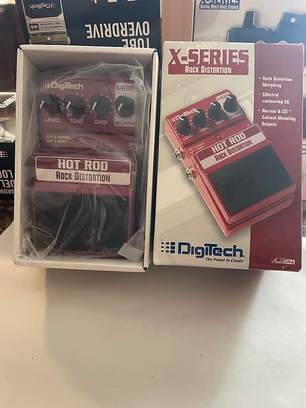 Digitech X Series Hot Rod Rock Distortion 2010's - Red & | Reverb