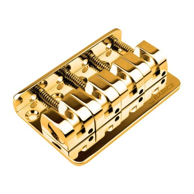 Evertune G Model Bridge in Gold | Reverb UK