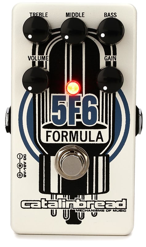 Catalinbread Formula 5F6 Tweed Bassman-style Overdrive Pedal | Reverb
