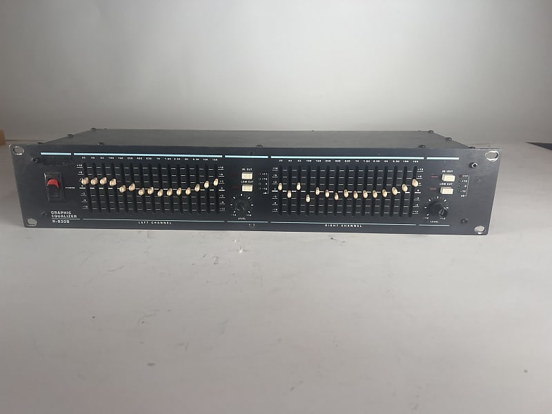 Vintage DOD R-830B 15 band 2 channel EQ Equalizer - 2U Rack | Reverb