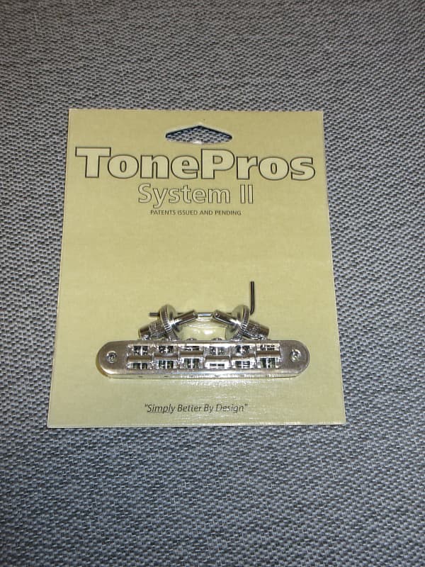 TonePros TP6-C Nashville Style Locking Bridge - Chrome | Reverb