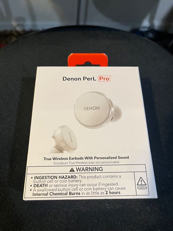 Denon PerL Pro in-ear headphones, sealed | Reverb