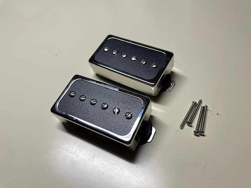 BG Pure 90 Chrome - True Humbucker sized P-90 pickups | Reverb