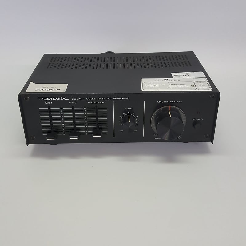 Realistic MPA-35A 35 Watt Pa Amplifier | Reverb