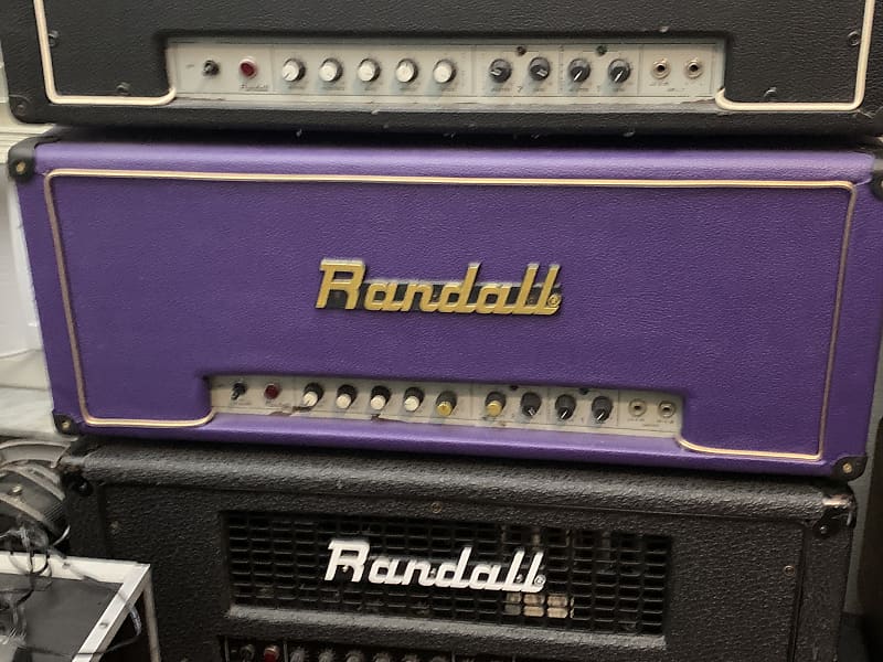 Randall RGT100ES 1980s all tube RG100es head | Reverb