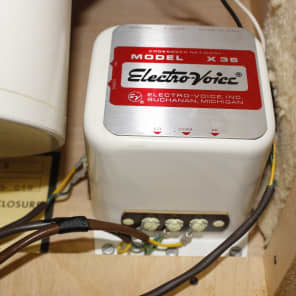 1969 Karlson Model 12K Speaker Pair EV Woofers & Xover, | Reverb