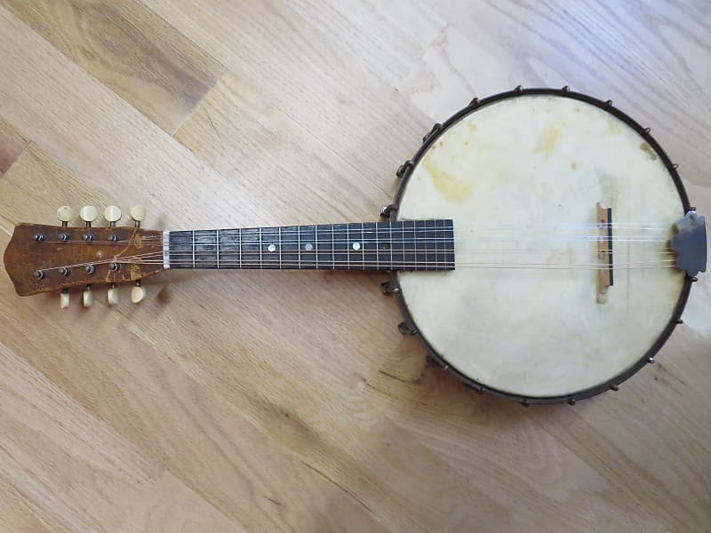 Stella vintage Mandolin banjo | Reverb