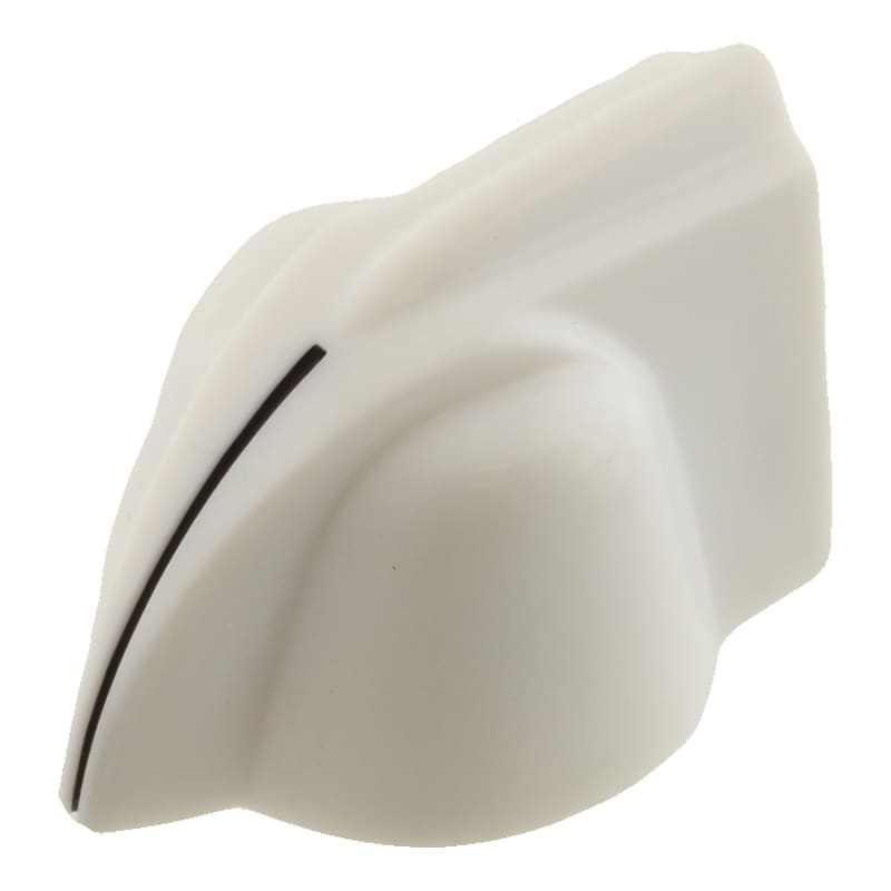 Mini Raised Chicken Head Knob, White | Reverb