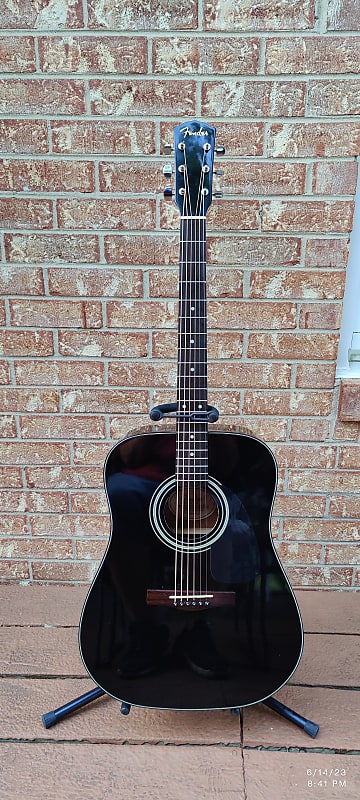 Fender DG-11E-BLK 1990's - Black | Reverb