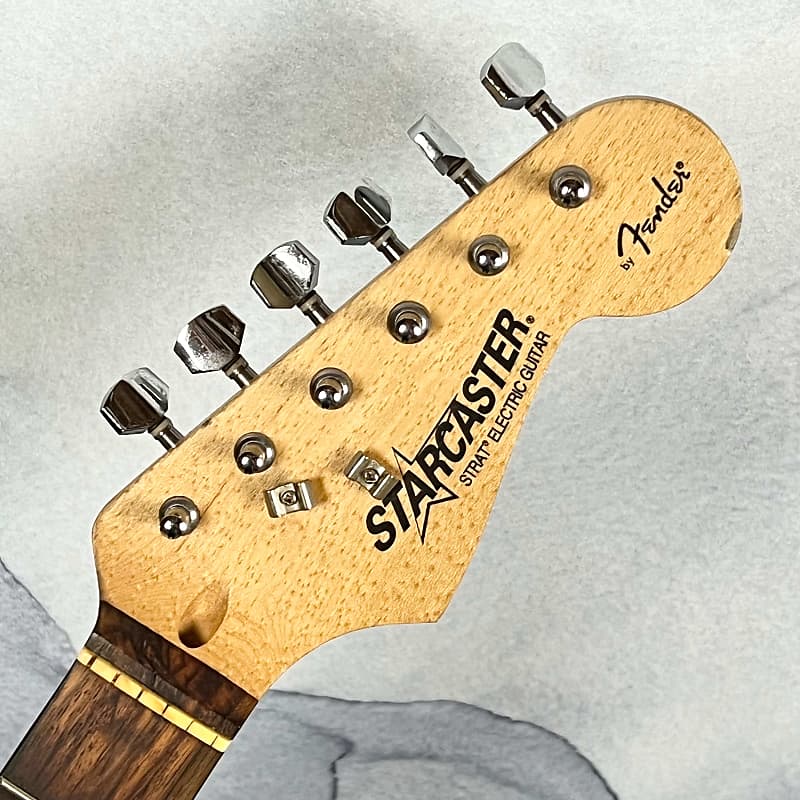 Fender Starcaster Loaded Stratocaster Neck with Rosewood | Reverb