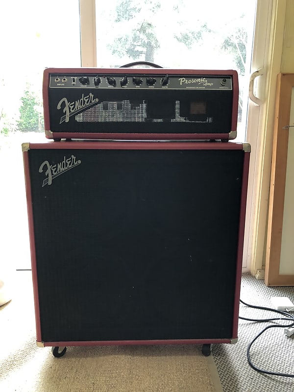 Fender Prosonic 1995-2001 Red | Reverb