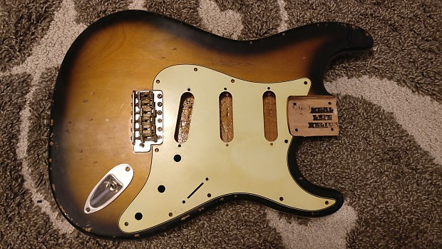 Relic Stratocaster Body - 2 Tone Sunburst | Reverb
