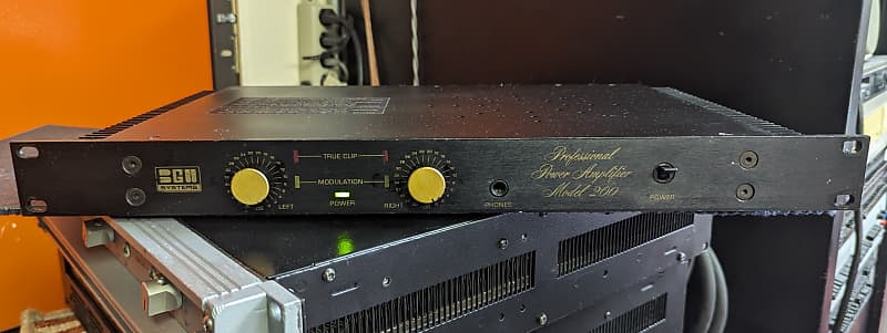 1994 BGW 200 Single Rack Space Broadcast/Studio Stereo Power | Reverb