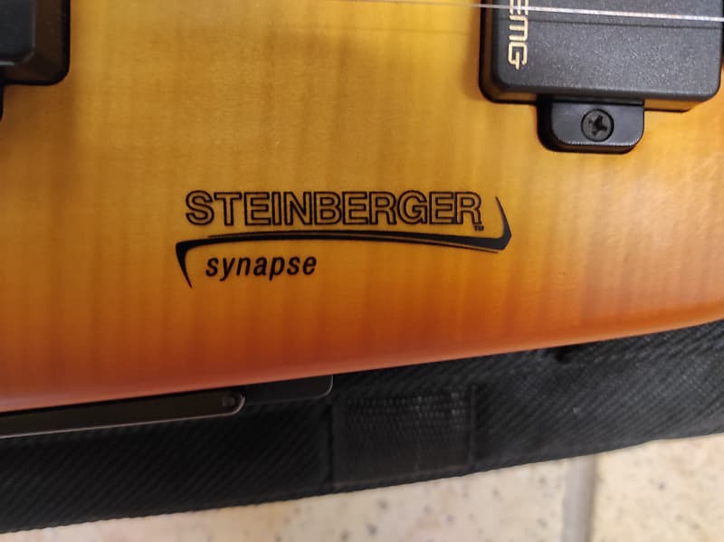 Steinberger Synapse ST-2FPA - Trans Amber | Reverb