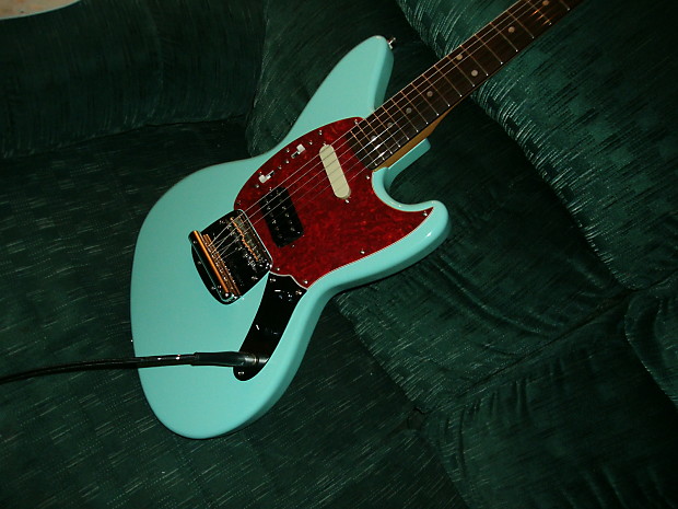 Fender Jagstang Pickguard Red Tortoise Shell | Reverb