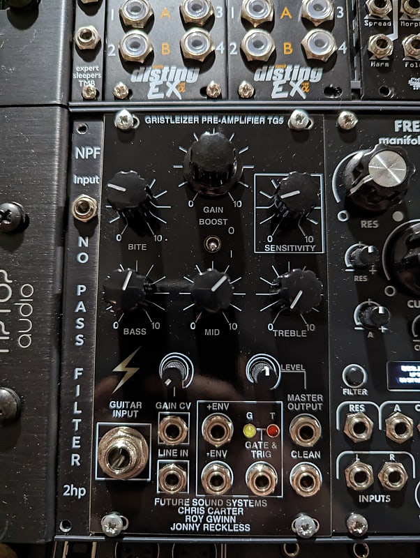 Future Sound Systems TG5 Gristleizer Pre-Amplifier - Black | Reverb