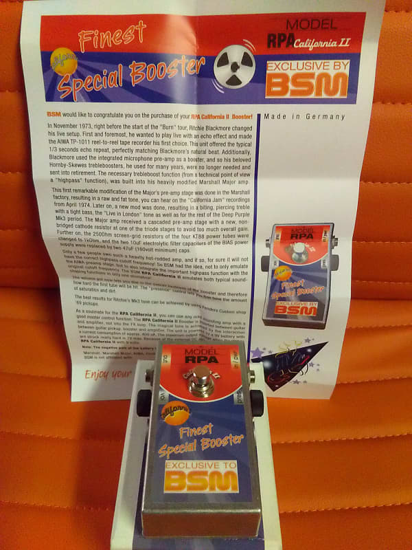 BSM RPA California II Booster | Reverb