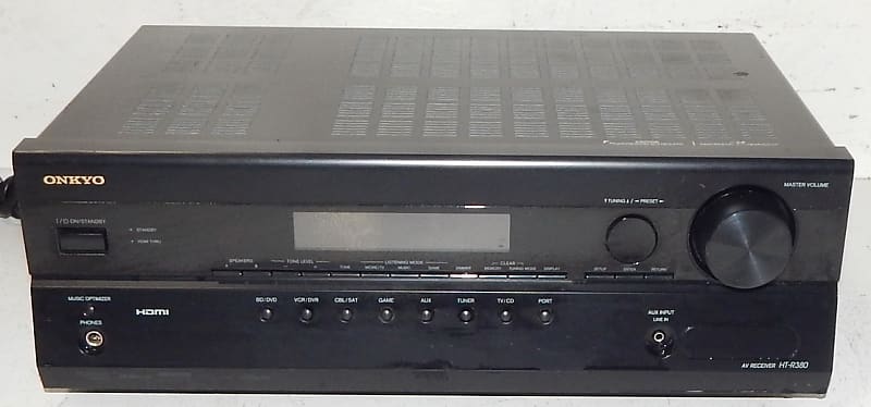 Onkyo HT-R380 entry level HDMI home theater surround receiver | Reverb