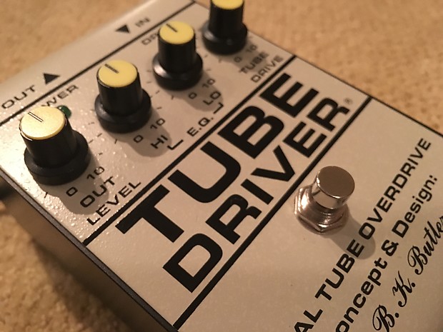 B. K. Butler Tube Driver W/Bias Knob | Reverb