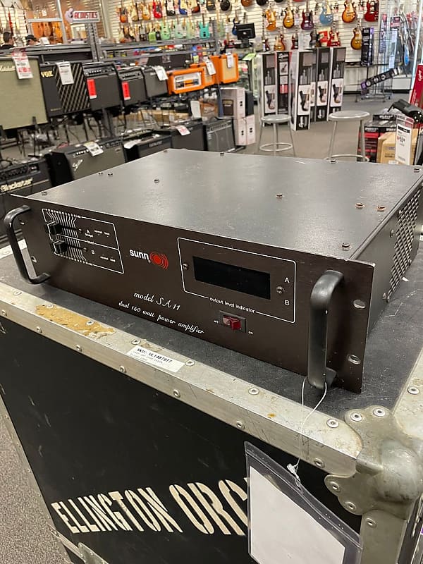 Sunn SA11 Dual Power Amp Guitar Amplifier (Cherry Hill, NJ) | Reverb