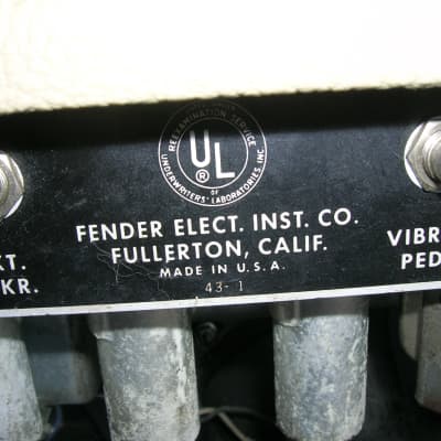 Fender Twin Reverb amplifier Blackface 1964 with new cabinet | Reverb