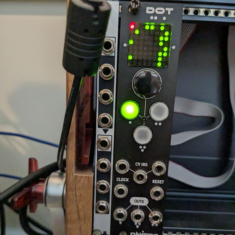 Dnipro Modular DOT Euclidian Sequencer (Black) | Reverb