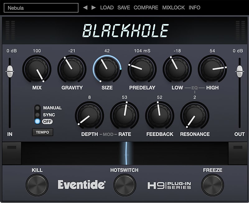 Eventide Blackhole Plugin (Mac/PC VST, AU, AAX, NKS) - iLok | Reverb