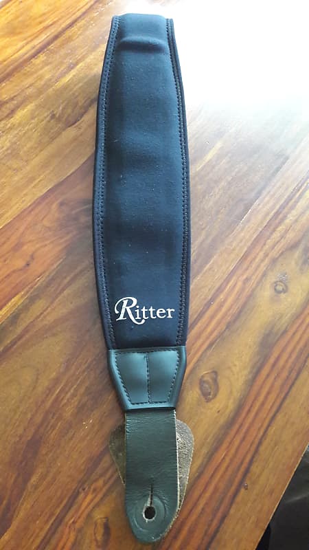 Jens Ritter Padded Bass Guitar strap - extremely rare! | Reverb