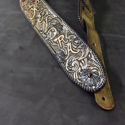 Custom made python strap 2019 Green pate | Reverb