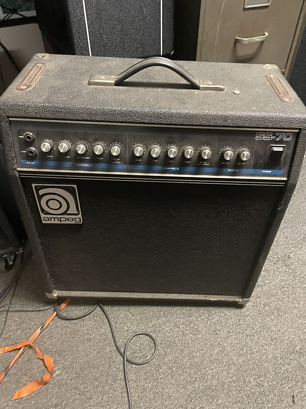 Ampeg Ss70 90’s Black | Reverb