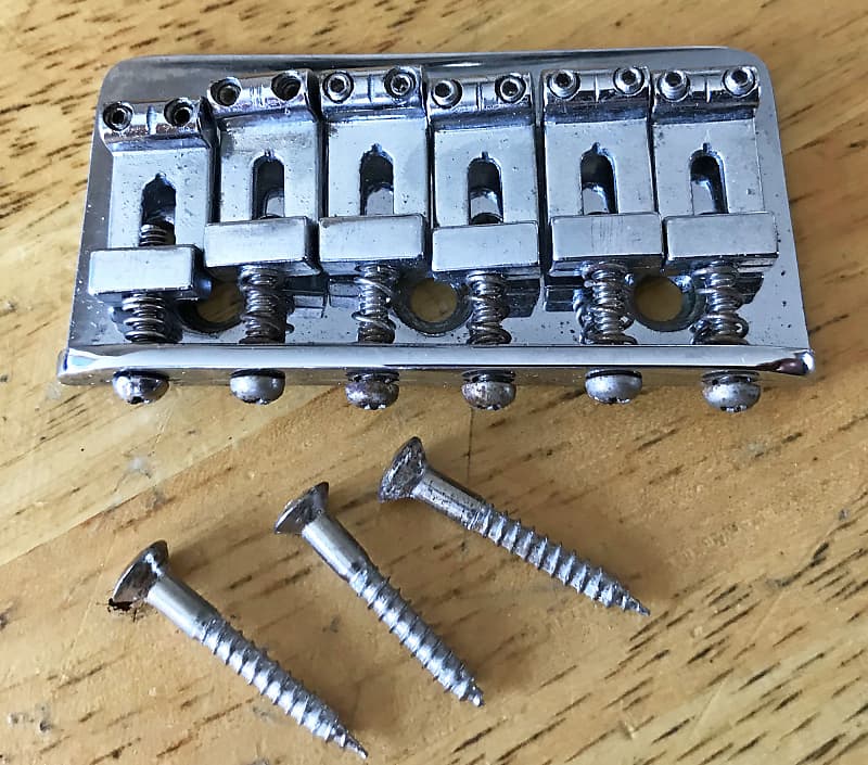 1982 Fender USA Hardtail Vintage Bridge for | Reverb Australia