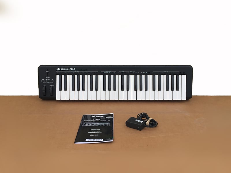 Alesis Q49 USB Midi Controller Keyboard | Reverb