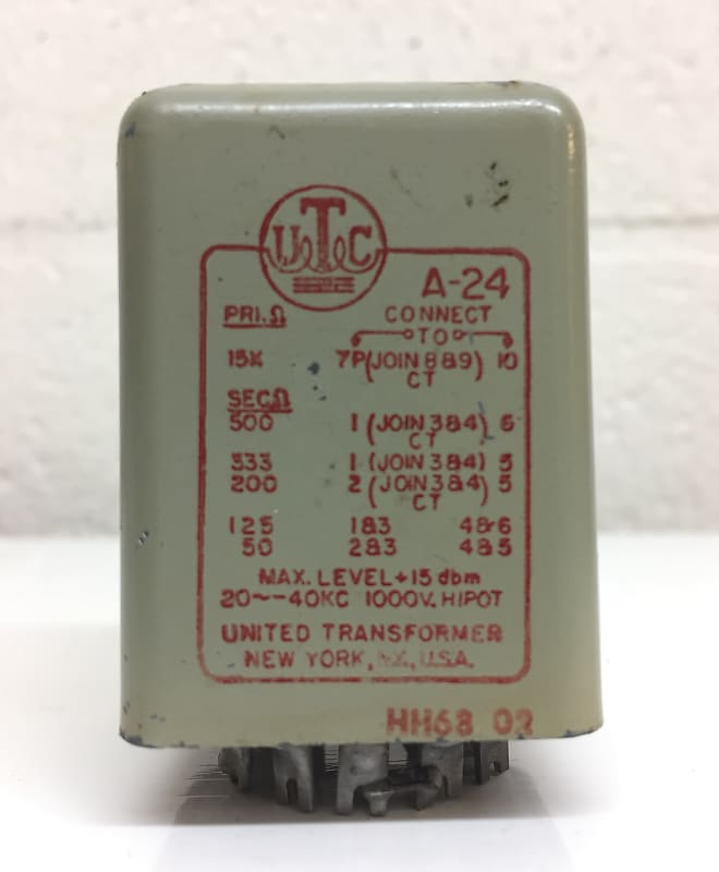 UTC A24 1968 Vintage Transformer LA2A | Reverb
