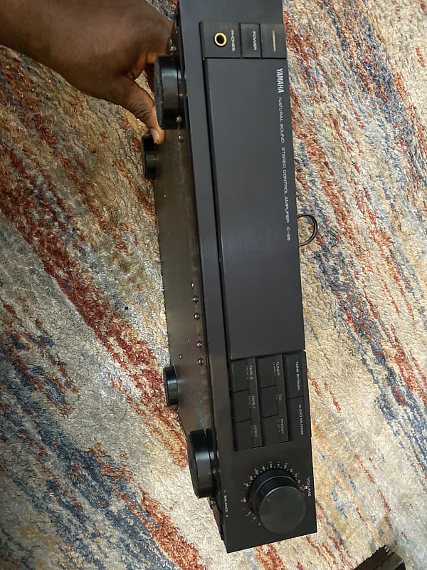 Yamaha preamplifier C65 1994 - Black | Reverb