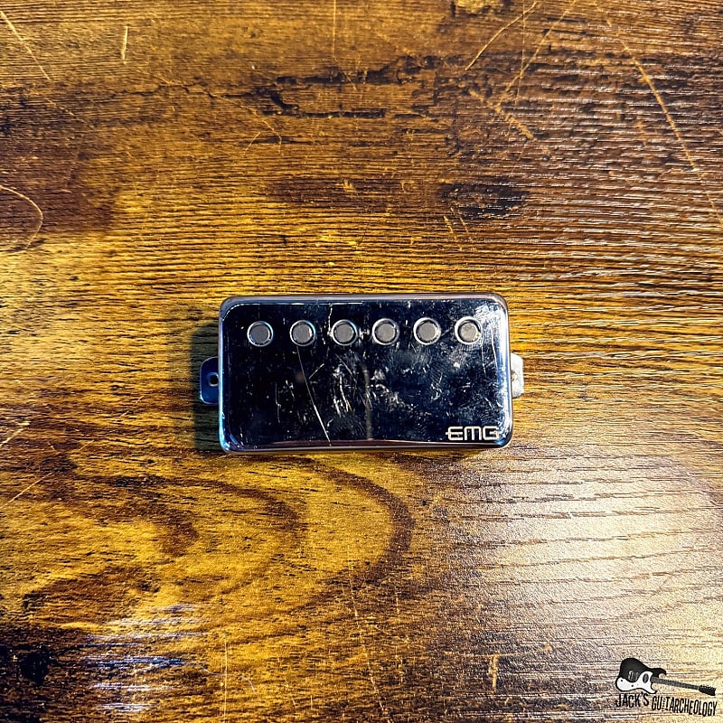 EMG-RF Neck Humbucker Pickup (2020s - Chrome) | Reverb
