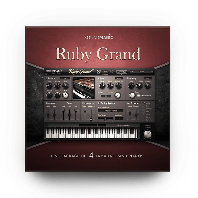 SOUNDMAGIC Ruby Grand Yamaha Grand Piano Virtual Instrument | Reverb