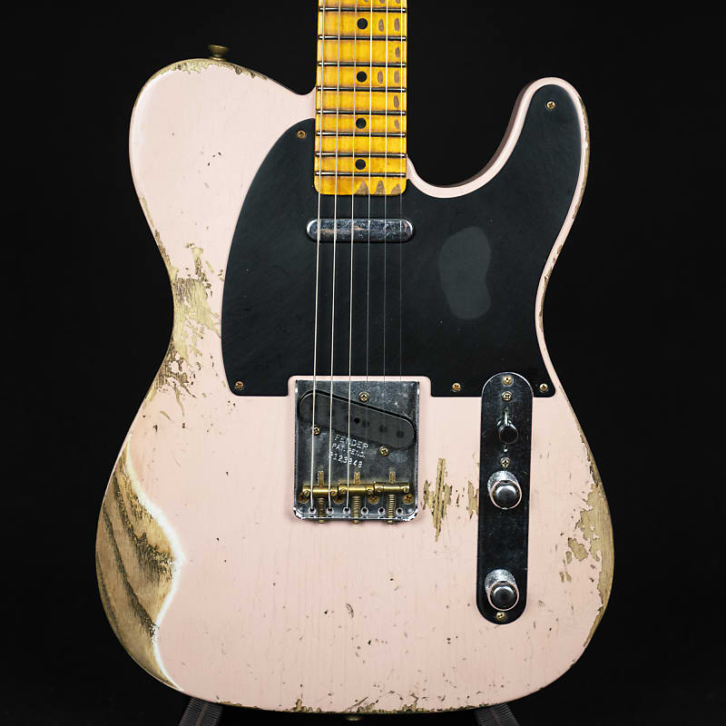 Fender Custom Shop 52 Telecaster Relic Maple Fingerboard | Reverb
