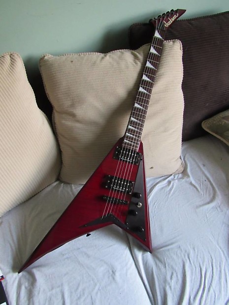Jackson RR-5 Rhoads 2004 Transparent Red | Reverb