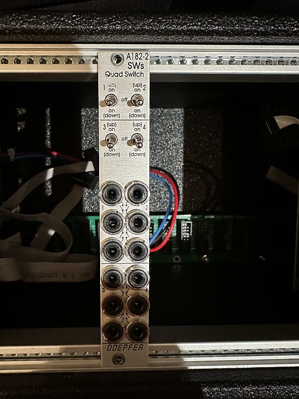 Doepfer A-182-2 Quad Switch 2019+ - Silver | Reverb