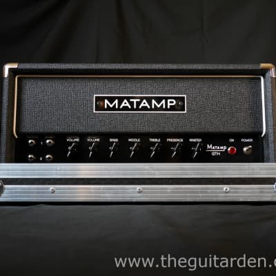Matamp GTH 100 watt Hiwatt Style Amp Head Black Amplifier | Reverb