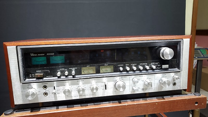 Sansui 9090DB Stereo Receiver Operational (Read Description) | Reverb