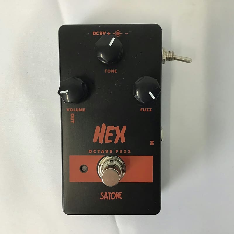 Used SATONE HEX OCTAVE FUZZ W/ OCT SWITCH Guitar Effects | Reverb