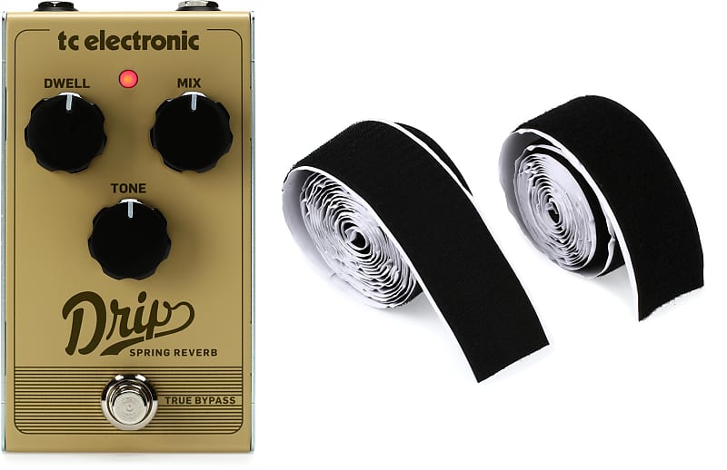 TC Electronic Drip Spring Reverb Pedal Bundle with Pedaltrain | Reverb