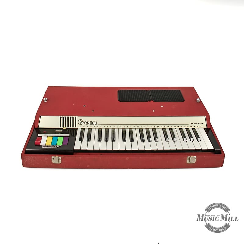 Vintage Mini Gem Electric Organ With Original Legs and Case | Reverb