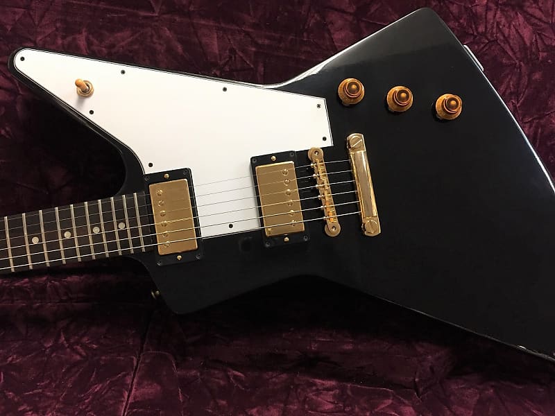 Gibson Custom Shop ~Custom Collection~ Explorer -Ebony- 2008 | Reverb