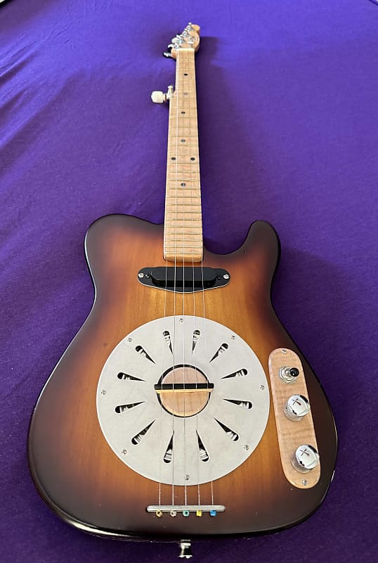 HGH Banjos Electric Resophonic Banjo, T. Style, Satin | Reverb
